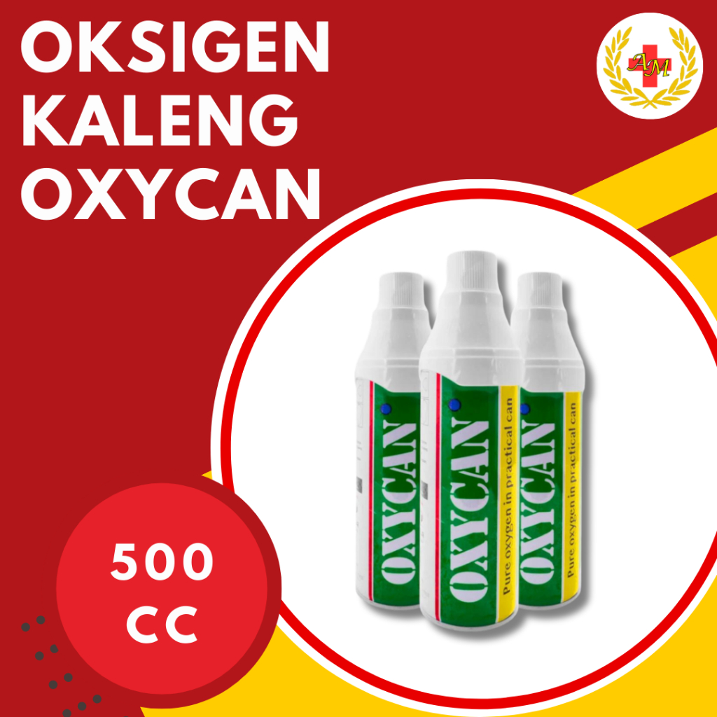 Jual Oxycan Oxican Oksigen Kaleng Portable 500 cc O2 ORI Samator ...