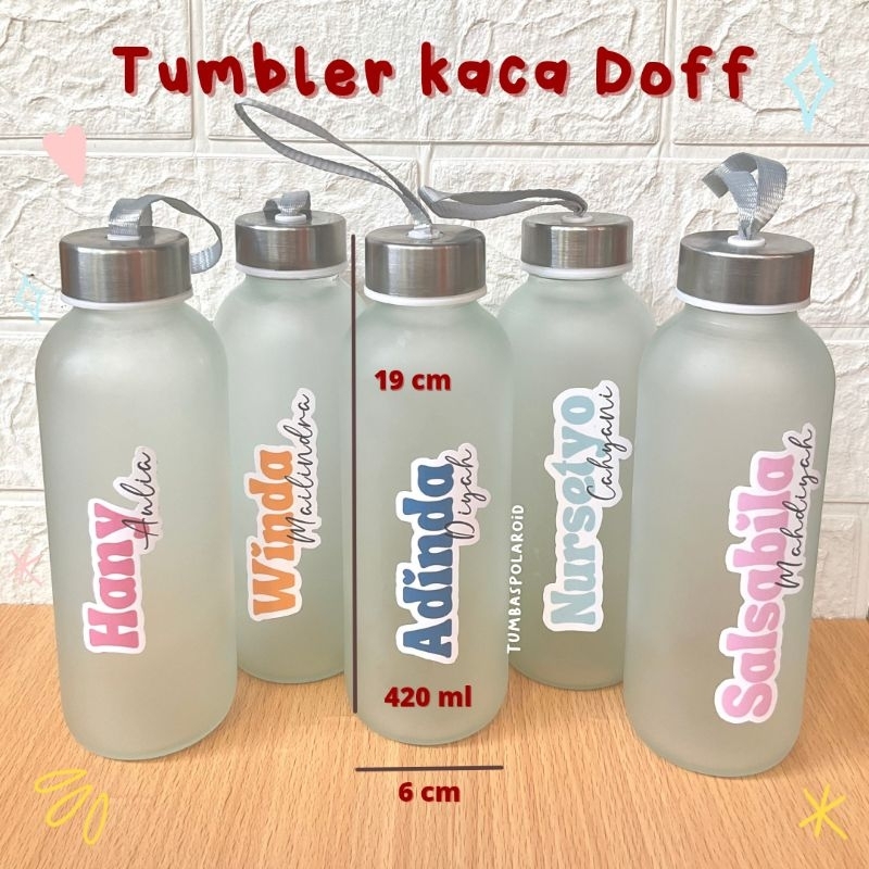 Jual [TP] BOTOL MINUM BEBAS CUSTOM NAMA - MINIMUM PEMBELIAN 10 PCS BACA ...