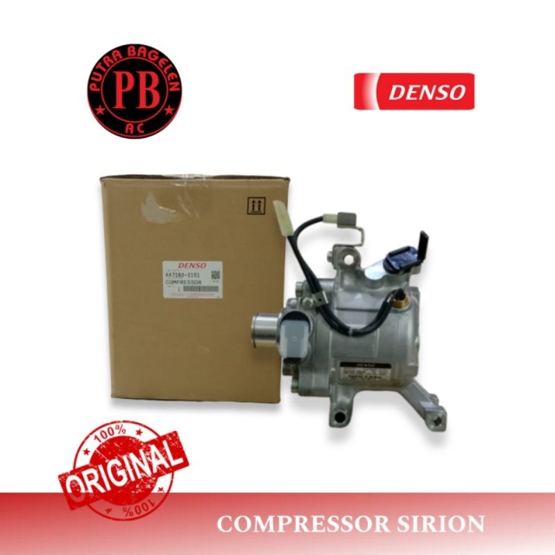 Jual kompresor compresor ac mobil original denso DAIHATSHU SIRION old ...