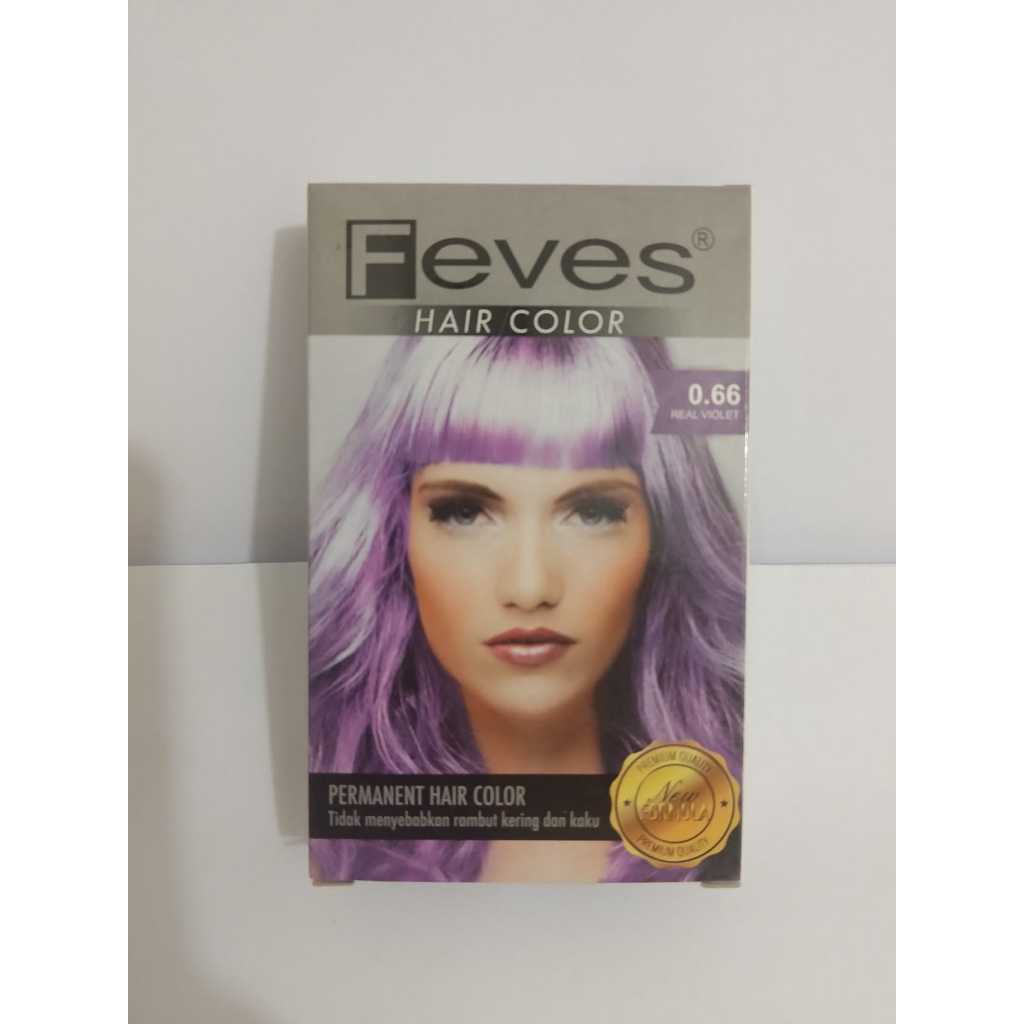 Jual Pewarna Rambut Feves Hair Color 40ml | Shopee Indonesia