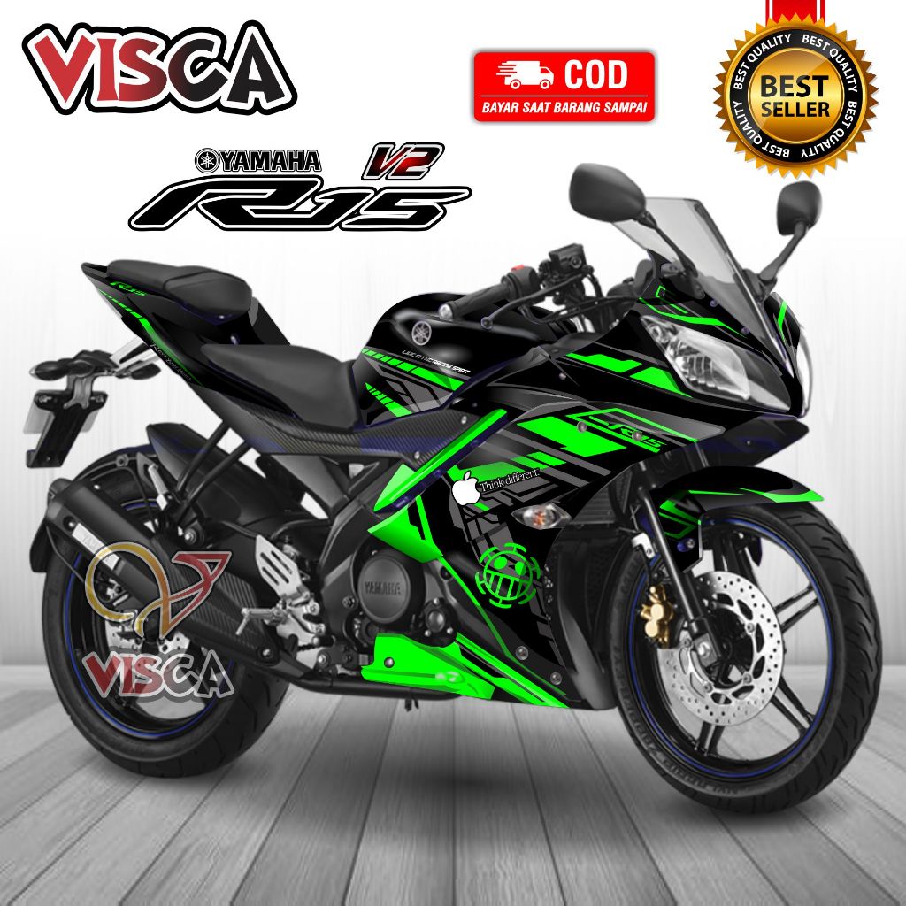 Jual Decal R15 V2 Full Body Dekal R15 V2 Stiker R15 V2 Full Body Keren ...