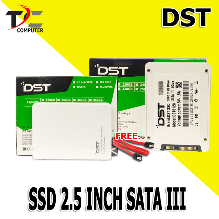 Jual SSD DST / UNIX SATA III 2.5INCH 128GB / 256GB / 512GB / 1TB NEW ...