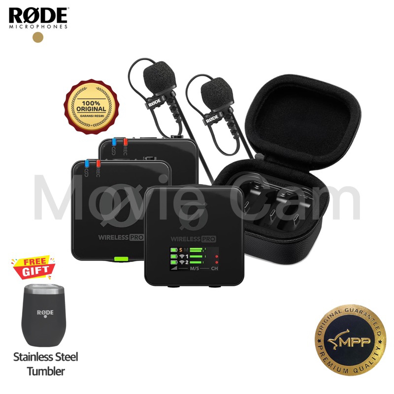 Jual Rode Wireless PRO 2-Person Clip-On Wireless Microphone System ...