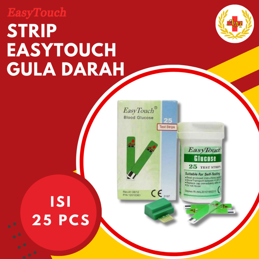 Jual Strip Easy Touch Gula Darah Blood Glucose | Shopee Indonesia