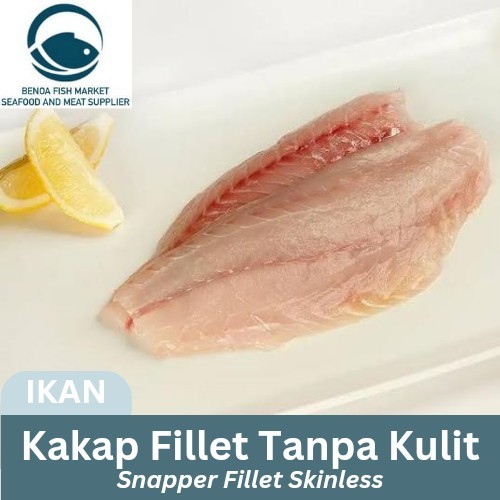 Jual Ikan Kakap Fillet / Snapper Fillet Skin Off | Shopee Indonesia