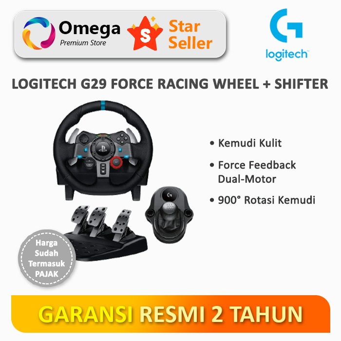 Jual Logitech G29 Driving Racing Wheel + Logitech Driving Shifter ...