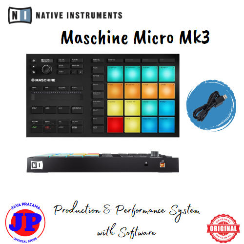 Jual Native Instruments Maschine Mikro MK3 MIDI Controller Original ...