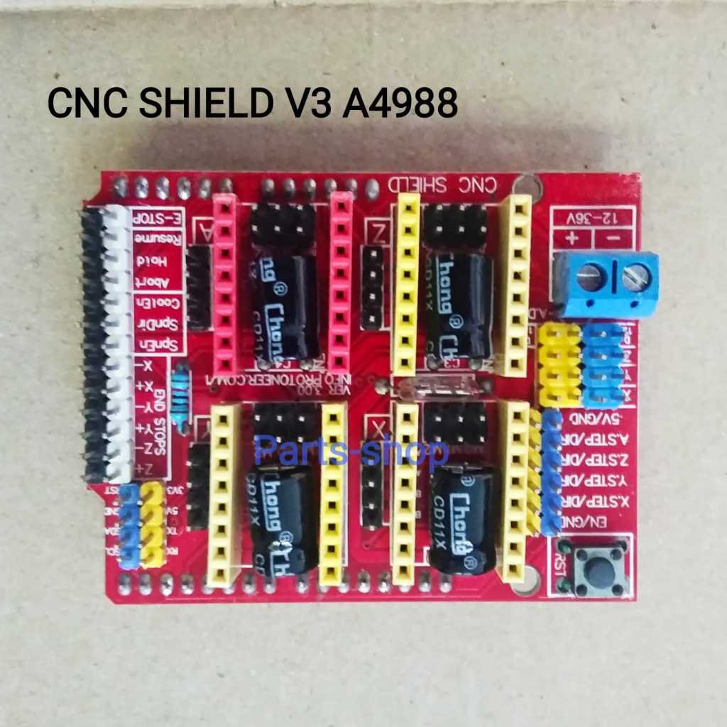 Jual Arduino CNC Shield V3 Engraving Machine 3D Printer A4988 Expansion ...