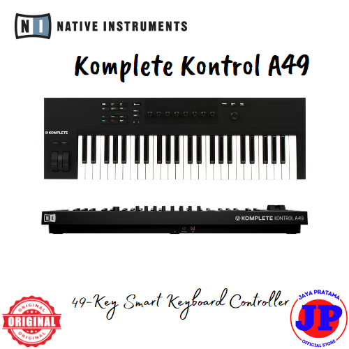 Jual Native Instruments Komplete Kontrol A49 Smart Keyboard Controller | Shopee Indonesia