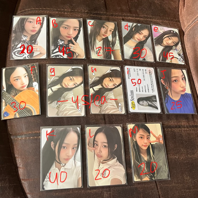 Jual NEWJEANS PHOTOCARD OFFICIAL MURAH ALL ABOUT MINJI JEPIT HEADPHONE ...