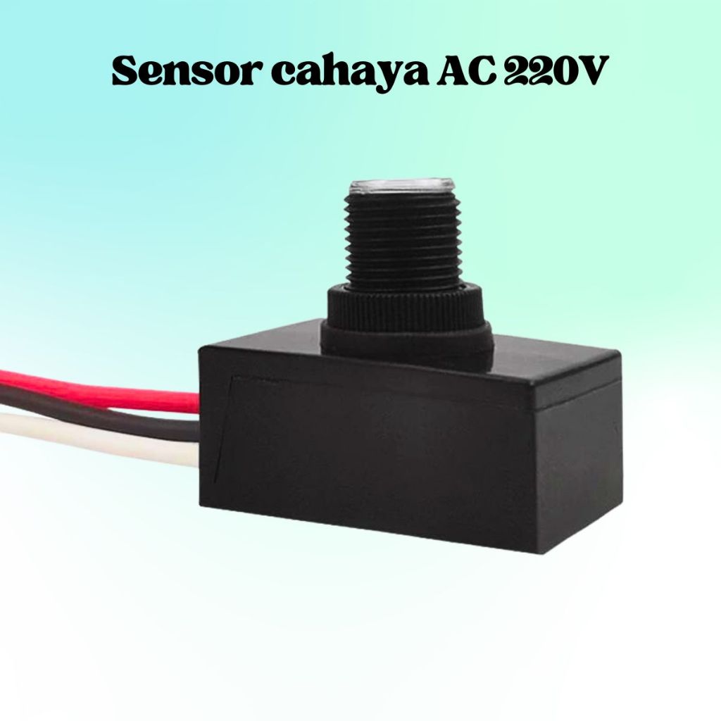 Jual Saklar Lampu Otomatis Sensor Cahaya AC 220V Photocell Otomatis ...