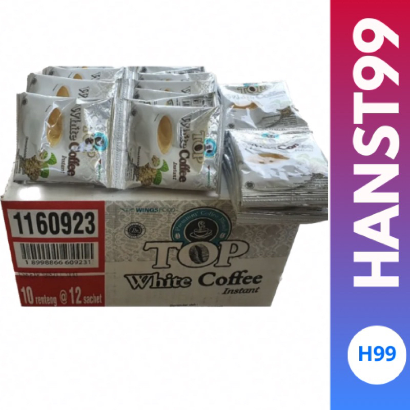 Jual Top White Coffee 21gr 1 Dus Isi 120 Sacehet | Shopee Indonesia