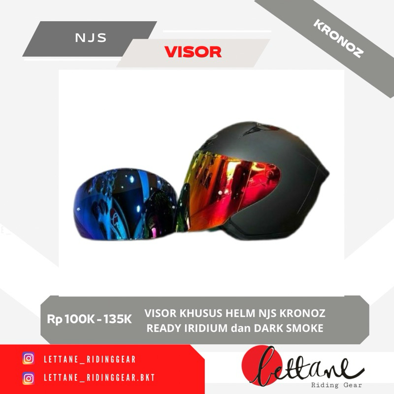 Jual Visor Iridium NJS Kronoz Original - Iridium Dan Dark Smoke ...