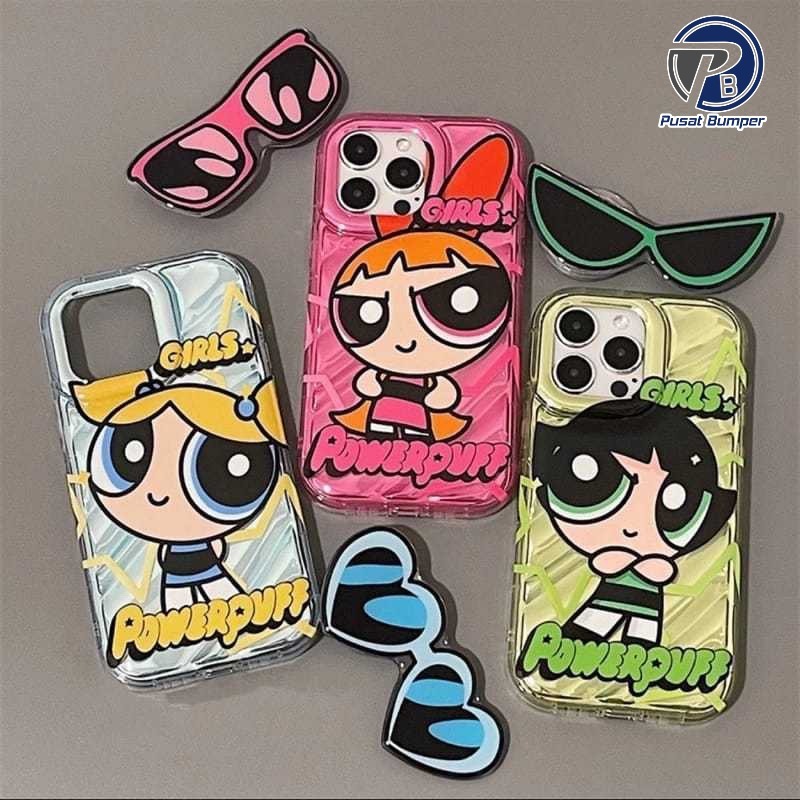 Jual SS873 SOFTCASE SILIKON CASING HP P*WERPUFF GIRL PPG SILVER SHINNY ...