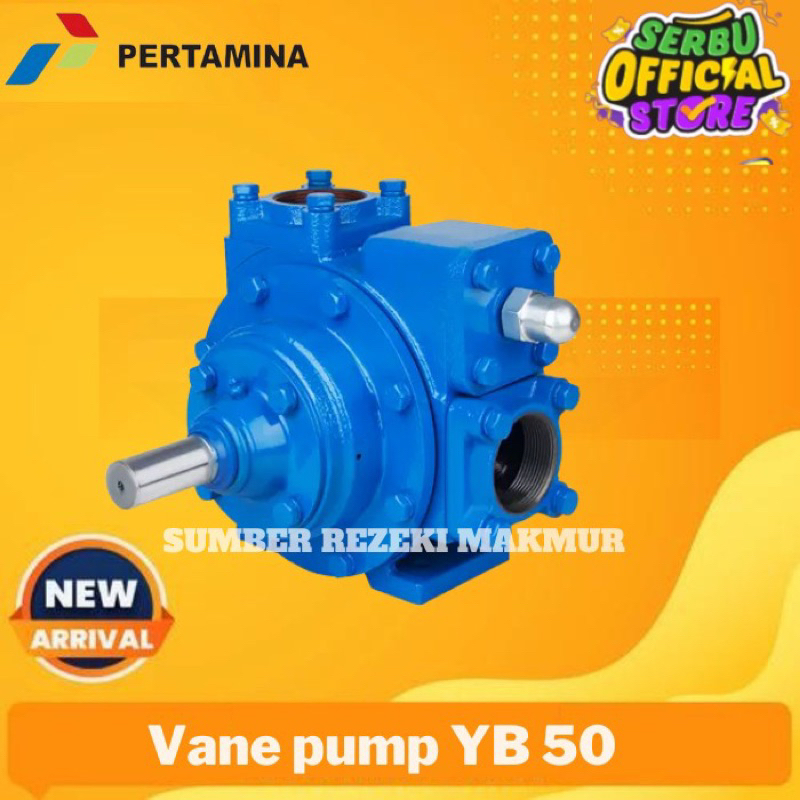 Jual pompa transfer solar 300 LPM Pompa transfer minyak vane pump yb 50 ...
