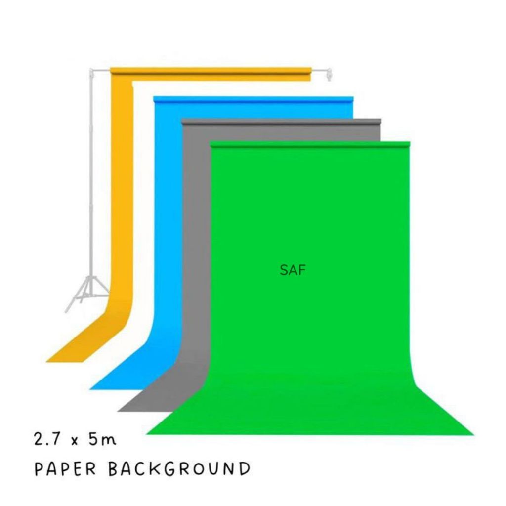 Jual SAF Paper background 2.7m x 5 meter - untuk studio seamless ...