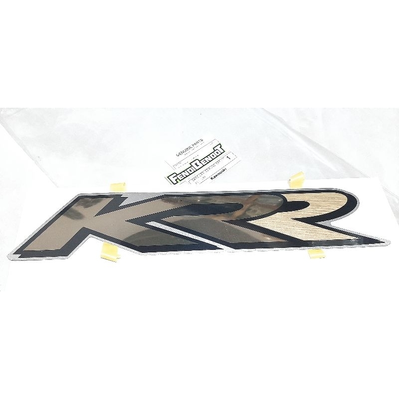 Jual STRIPING STICKER FAIRING BAWAH KRR NINJA RR OLD ZX SILVER ORIGINAL ...