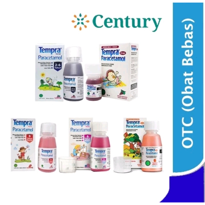 Jual Tempra All Variant/ Tempra Drops 15ml / Tempra Syrup 2-6 tahun ...