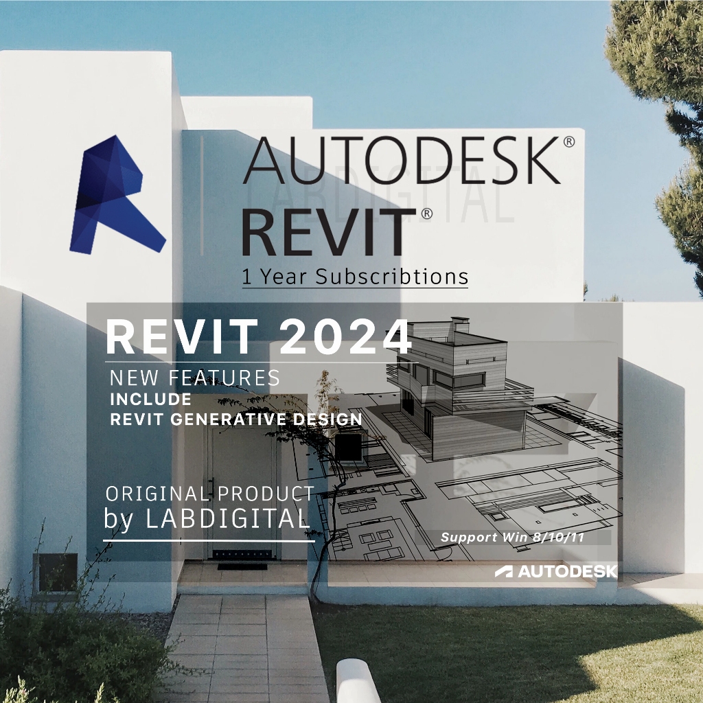 Jual AUTODASK REVIT 2023/2024 ORIGINAL SUBSCRIPTIONS | Shopee Indonesia