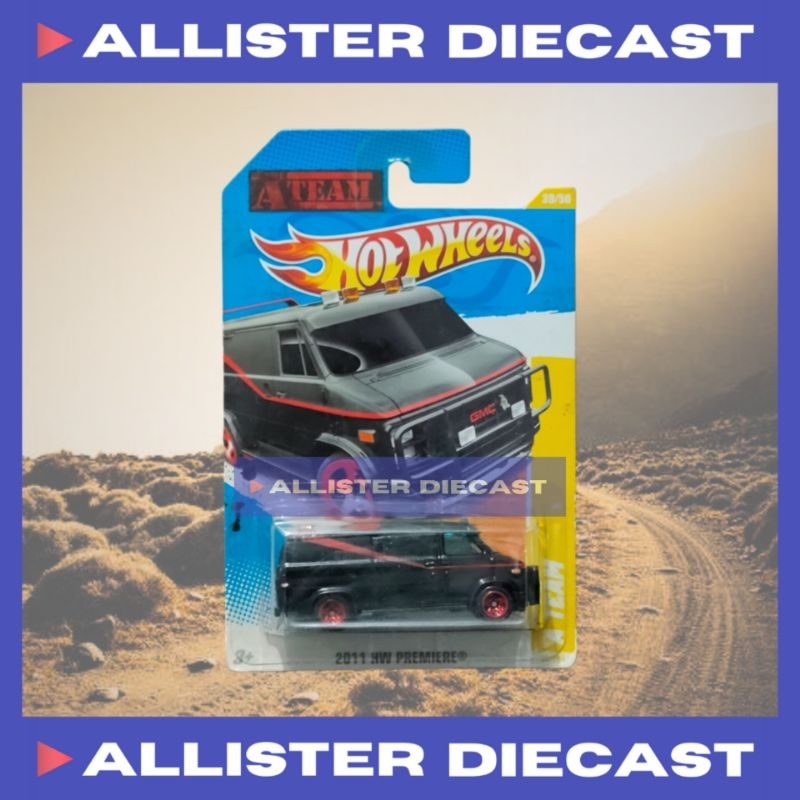 Jual HOT WHEELS GMC VAN A-TEAM ALLISTER DIECAST Hot Wheels A Team GMC ...