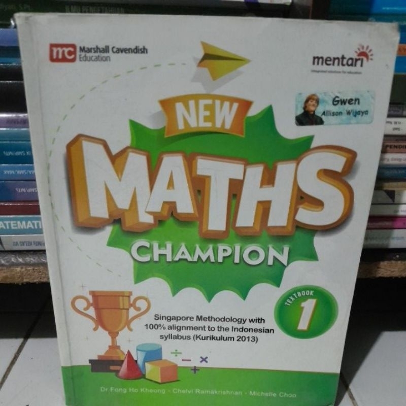 Jual Buku New maths champion 1 textbook | Shopee Indonesia
