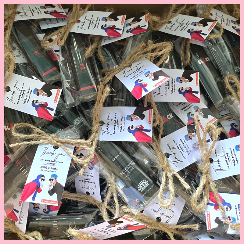 Jual 100 PCS KOREK MAGNET CUSTOM PAKET SOUVENIR WEDDING/ SOUVENIR ...