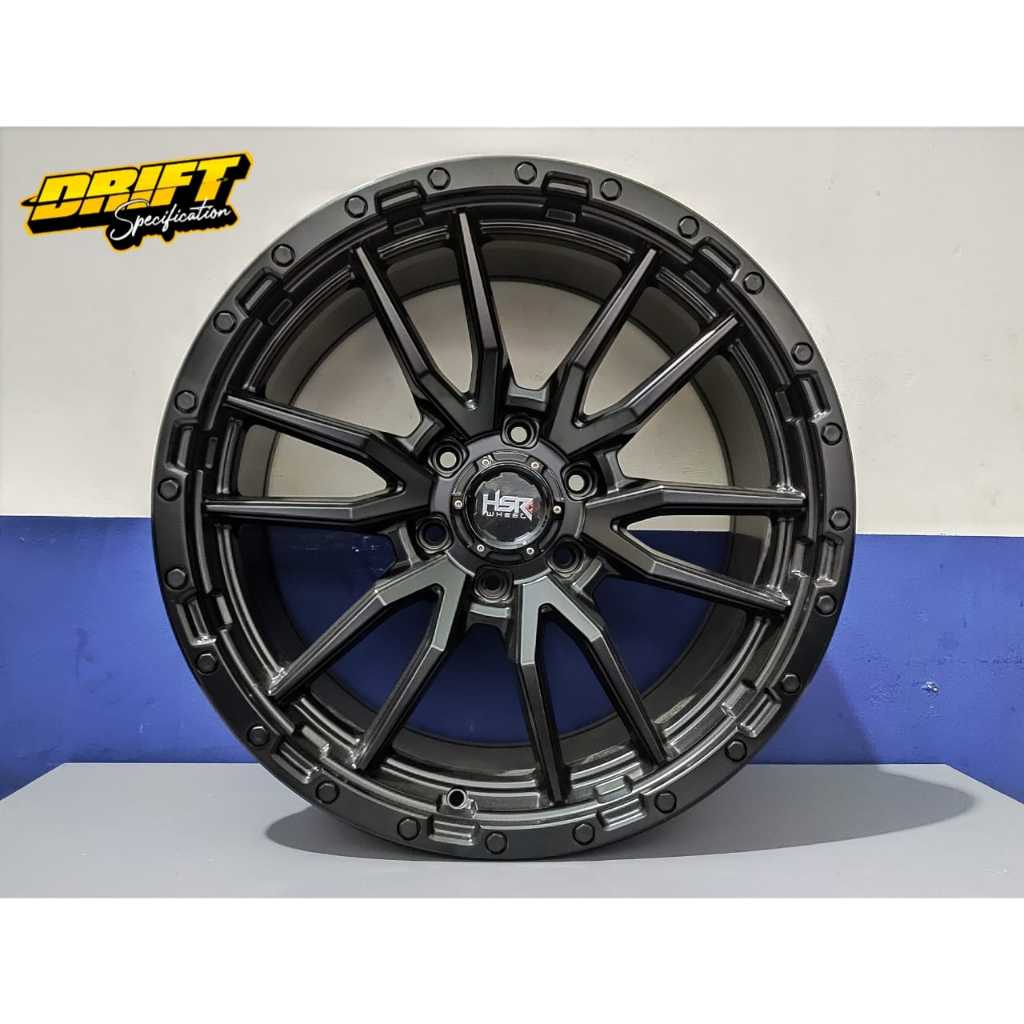Jual Velg Racing HSR REVIVE R20 Lebar 9 H6X139,7 ET15 mobil Fortuner ...