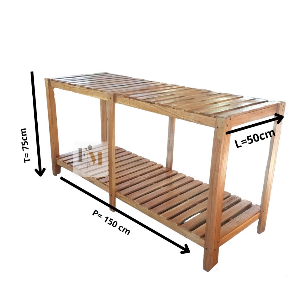 Jual meja aquarium minimalis panjang 2 meter meja outdoor kayu jati ...