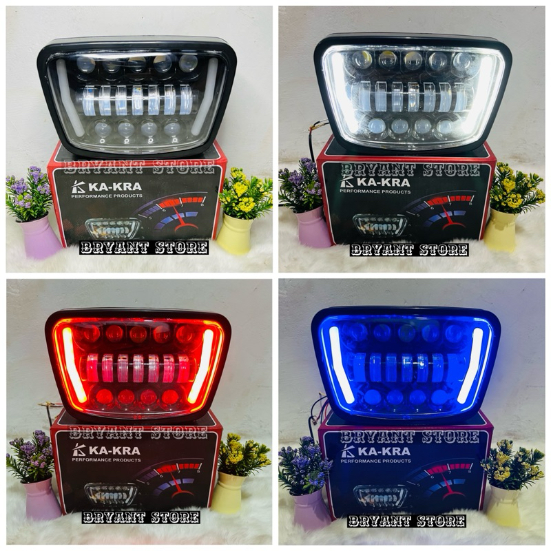 Jual LAMPU LED RX KING SPORTS DAY KAKRA HEADLAMP BATOK LAMPU DEPAN PLUS SEIN KIRI KANAN RXKING ...