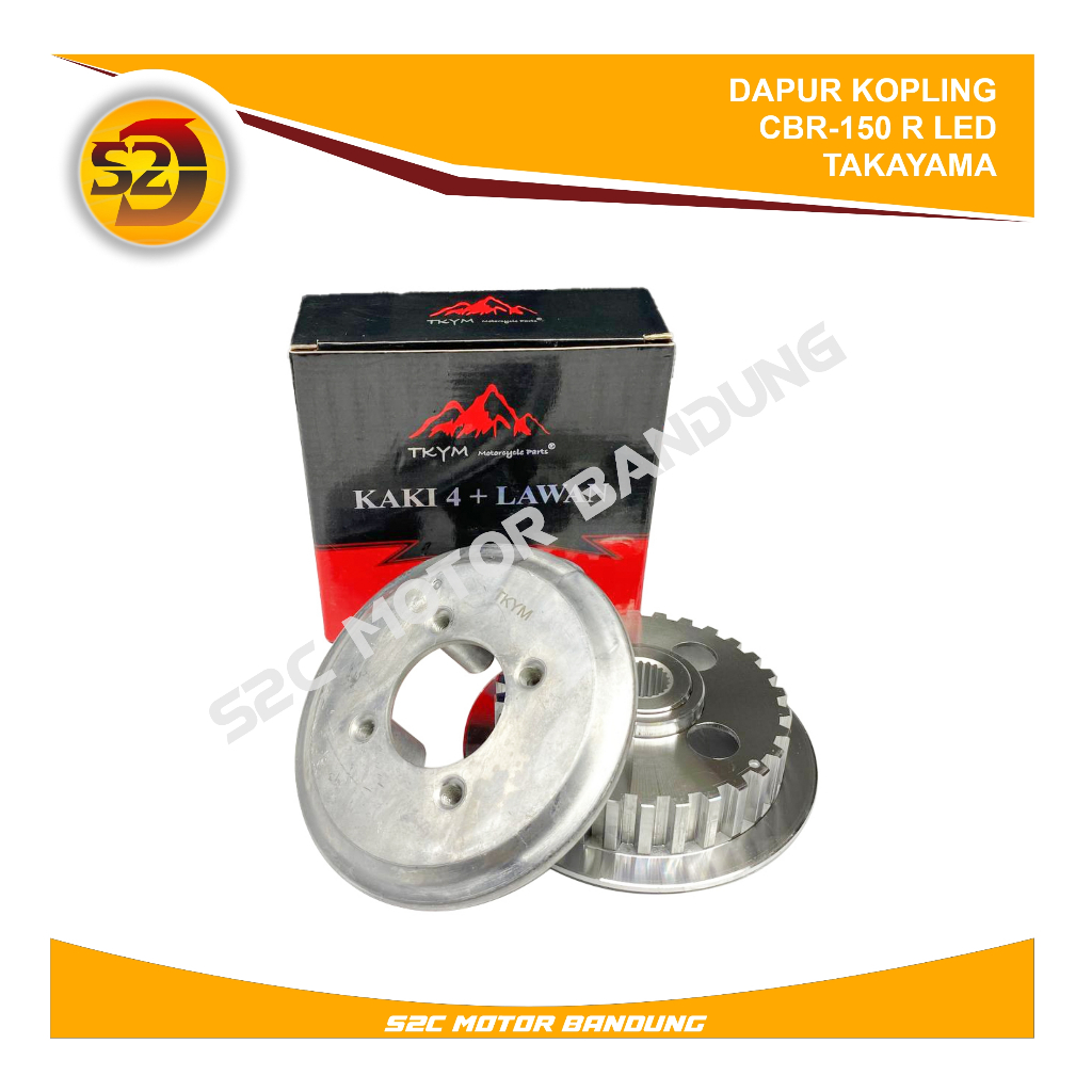 Jual DAPUR KOPLING RUMAH KOPLING KAKI 4 PLUS LAWAN CBR 150 R LED TAKAYAMA | Shopee Indonesia