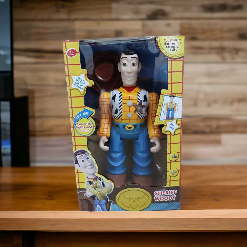 Jual MAINAN ANAK ROBOT SHERIFF WOODY ROBOT BISA BERJALAN TOYS STORY 5 ...