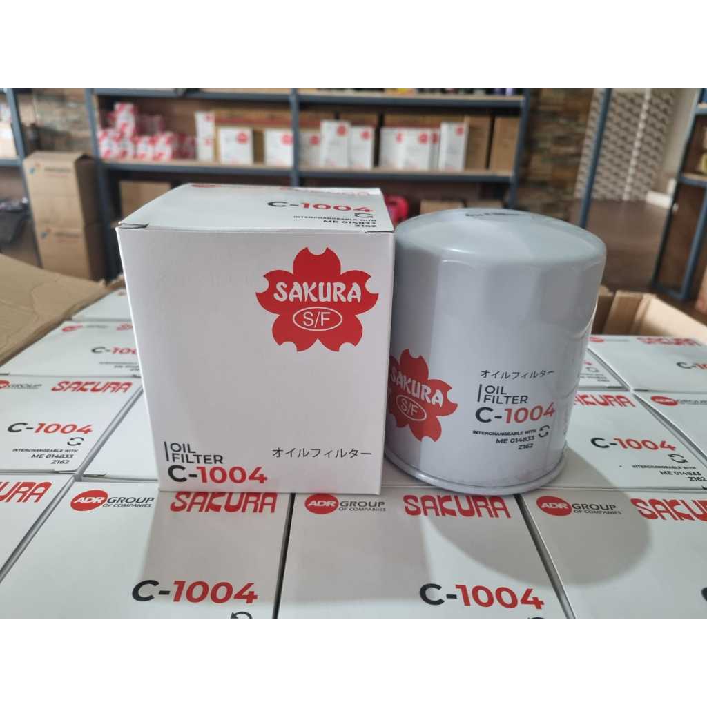 Jual FILTER OLI CANTER PS100 PS120 C-1004 SAKURA ASLI ORIGINAL | Shopee ...