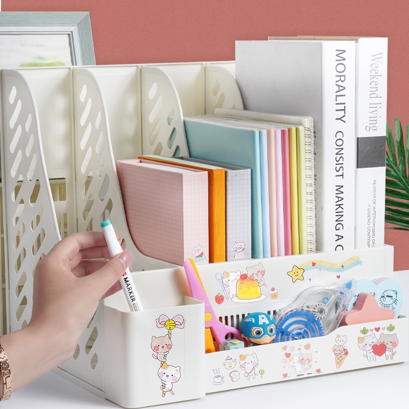 Jual Rak Buku Sekat Rak Penyimpanan Rak Buku Rak Penyimpanan Rak Meja ...