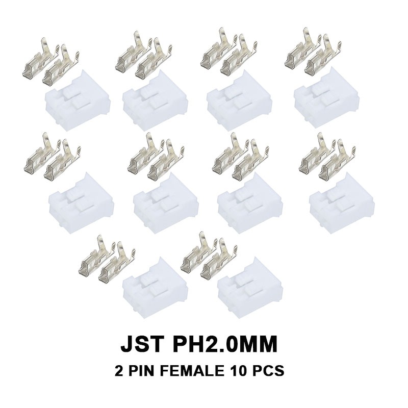 Jual EELIC MOK-PIN isi 10pcs Connector Jst PH-2.0 ada pilihan type Male, Female,L dan ada ...