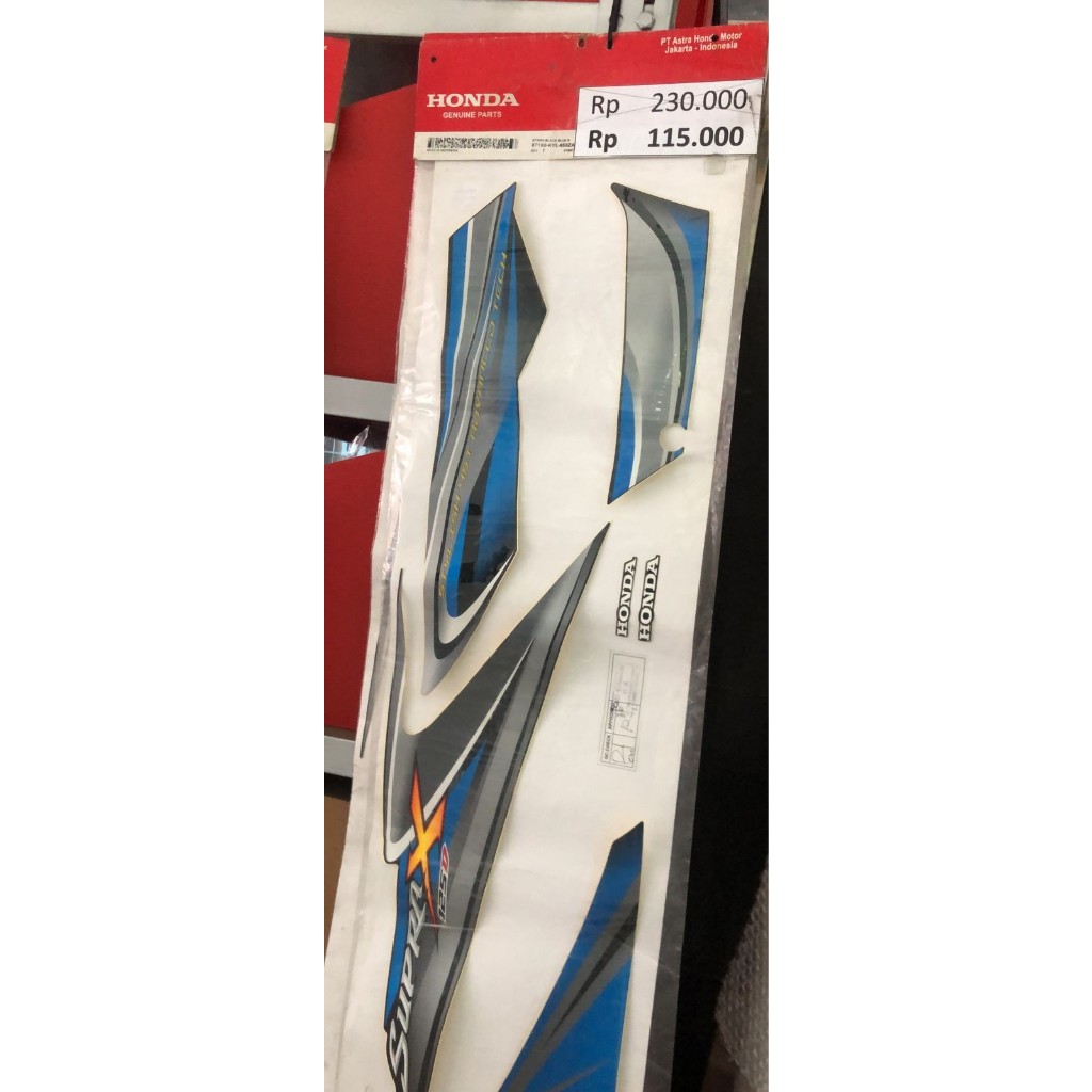 Jual Striping honda supra x 125 r helm in 871X0KYZ650ZAR | Shopee Indonesia