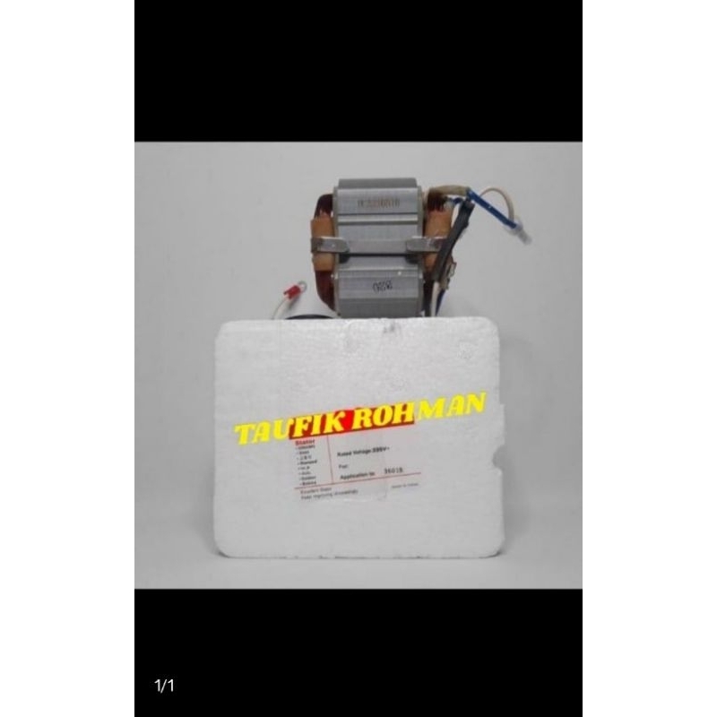 Jual STATOR BANTALAN RUMAH GULUNGAN DINAMO MESIN ROUTER TIPE 3601 B ...