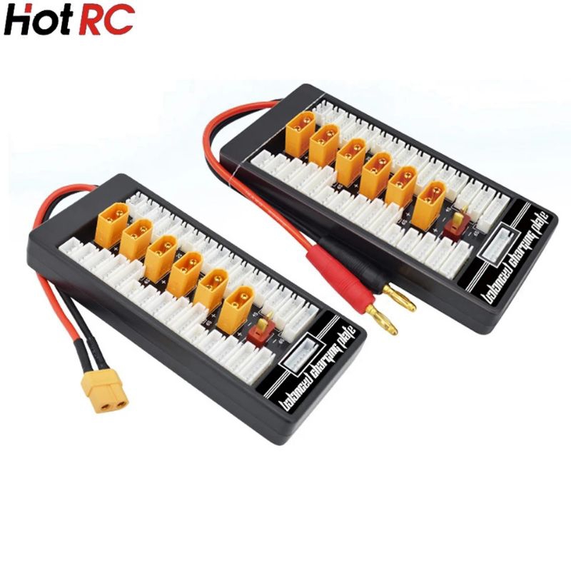 Jual Parallel Charging Adaptor Board plate for Imax B6 B6AC Lipo RC Car ...