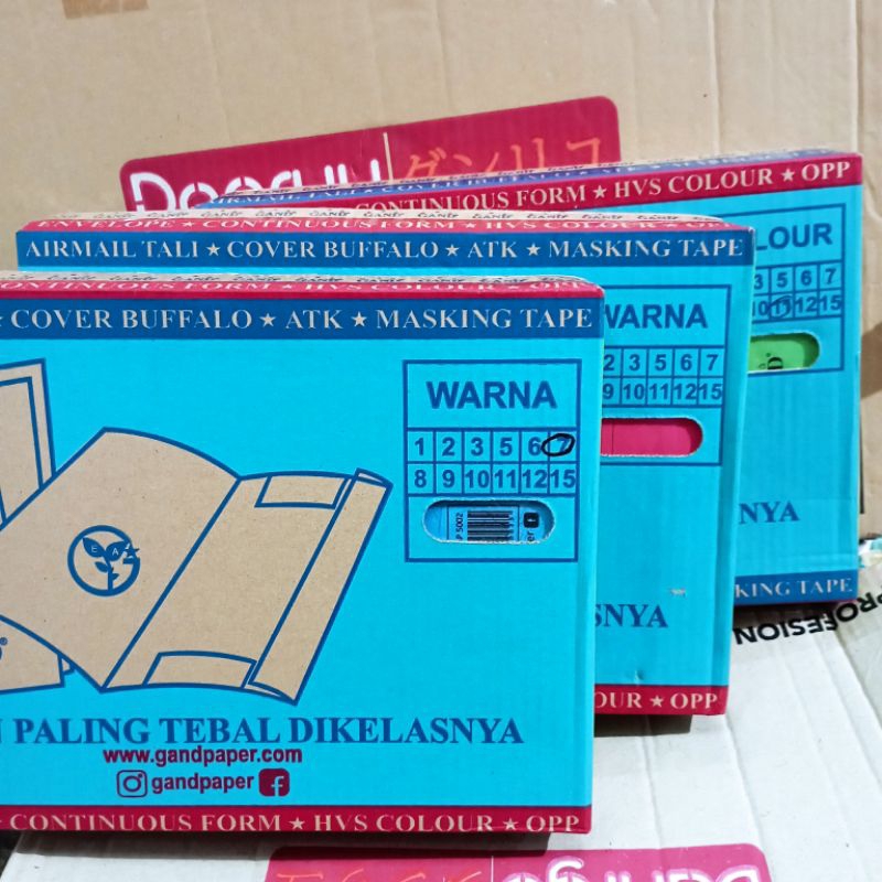Jual GAND STOP MAP KERTAS FOLIO isi 50 lembar / pack | Shopee Indonesia