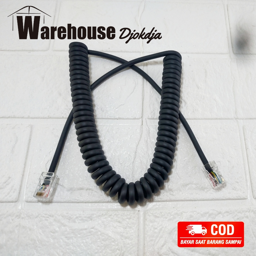 Jual kabel spiral untuk Extramic rig icom 2100 2200 2300 atau ic 8000 ...
