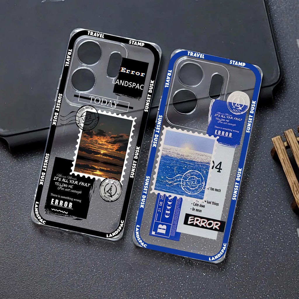 Jual DY-606 Case BENING INFINIX ZERO 30 4G MOTIF STICKERS | Shopee Indonesia