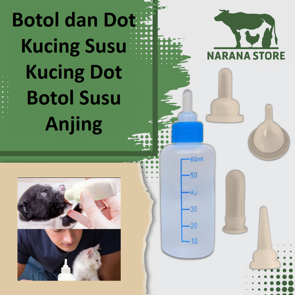 Jual Botol dan Dot Kucing Susu Kucing Dot Botol Susu Anjing | Shopee ...