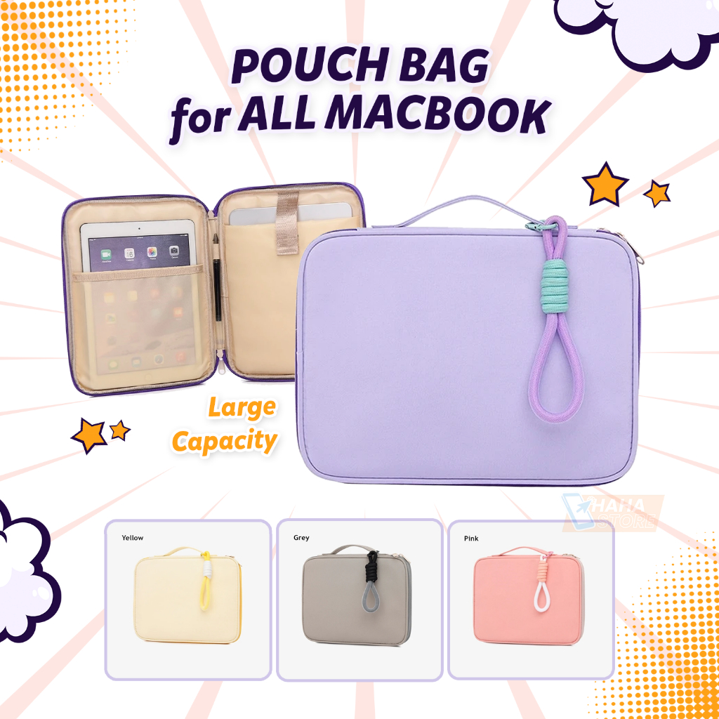 Jual MacBook Pro / Air 12 13 14 15 16 inch M1 M2 M3 M4 Pouch Bag Korea ...