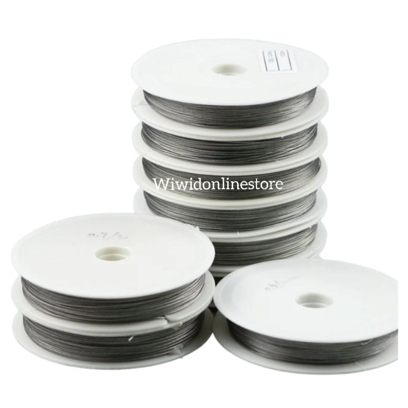 Jual (1 roll) KAWAT LENTUR UNTUK AKSESORIS/STRING CABLE | Shopee Indonesia