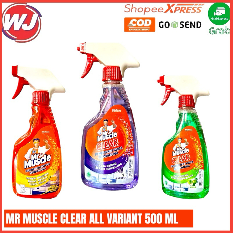 Jual MR MUSCLE CLEAR ALL VARIANT | Shopee Indonesia