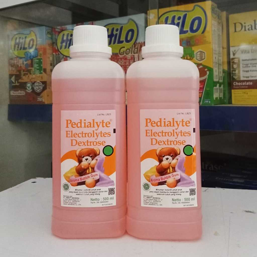 Jual PEDIALYTE Minuman Isotonik Aroma Bubble Gum 500ml | Shopee Indonesia