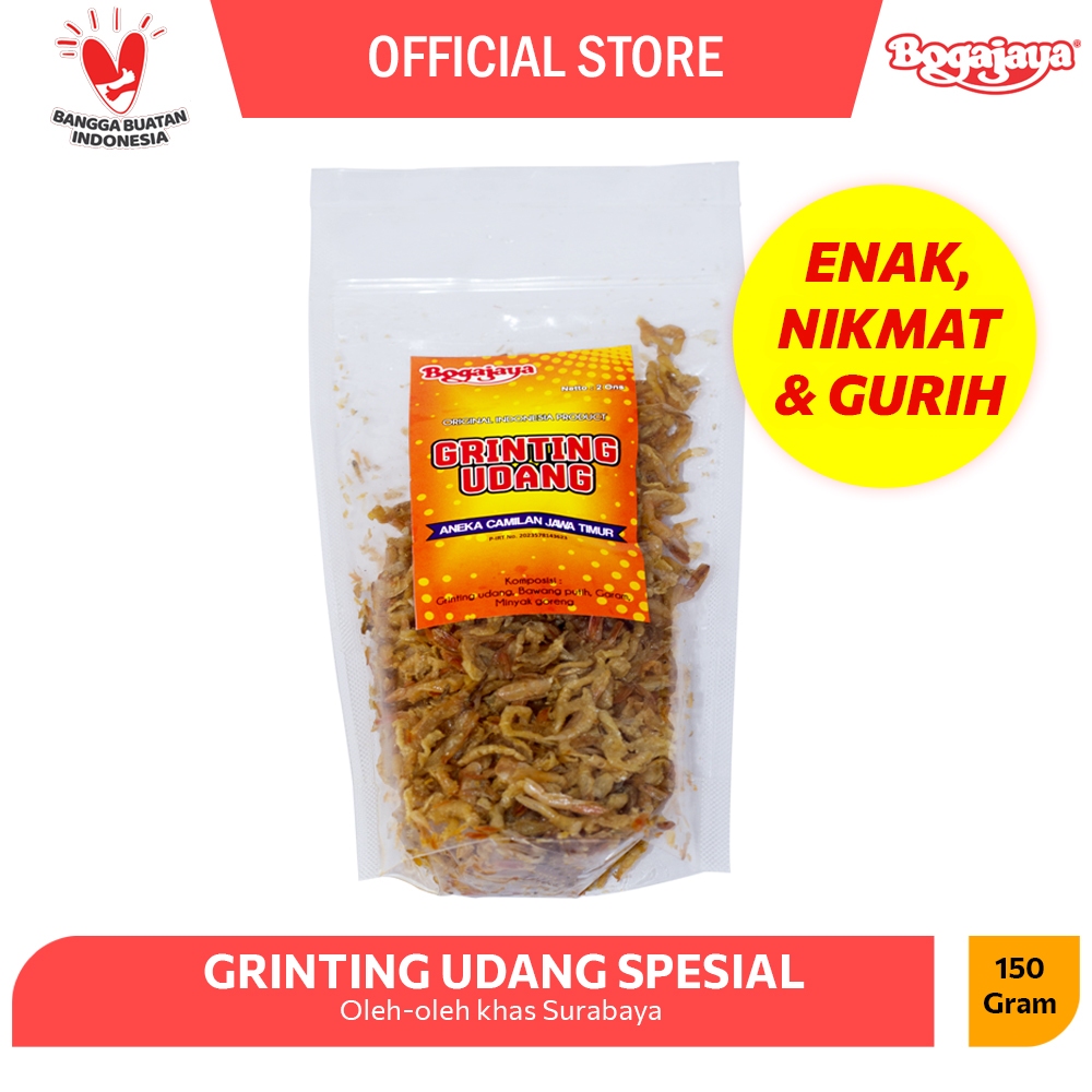 Jual GRINTING UDANG BOGAJAYA / CAMILAN JAWA TIMUR ASLI KHAS SURABAYA ...