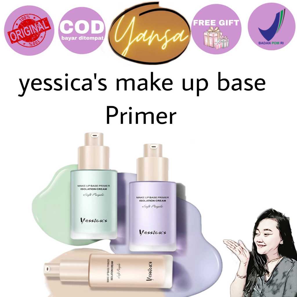 Jual Yessica's Base Make Up Primer Invisble Pore | Oil Original | Shopee Indonesia