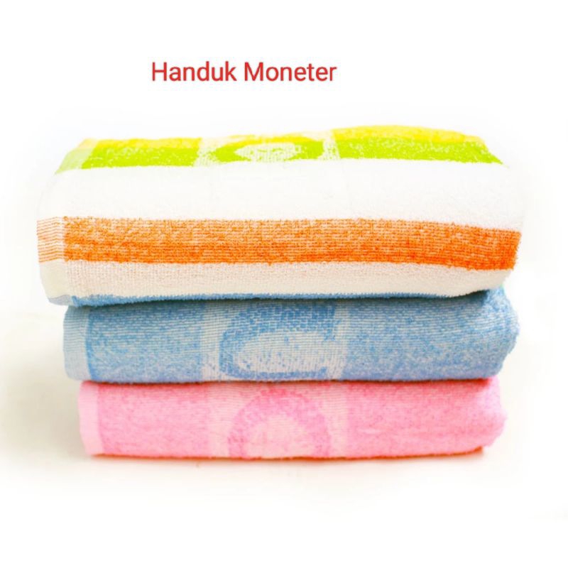 Jual HANDUK DEWASA MERK MONETER DAYA SERAP TINGGI SIZE 60X120 CM ...