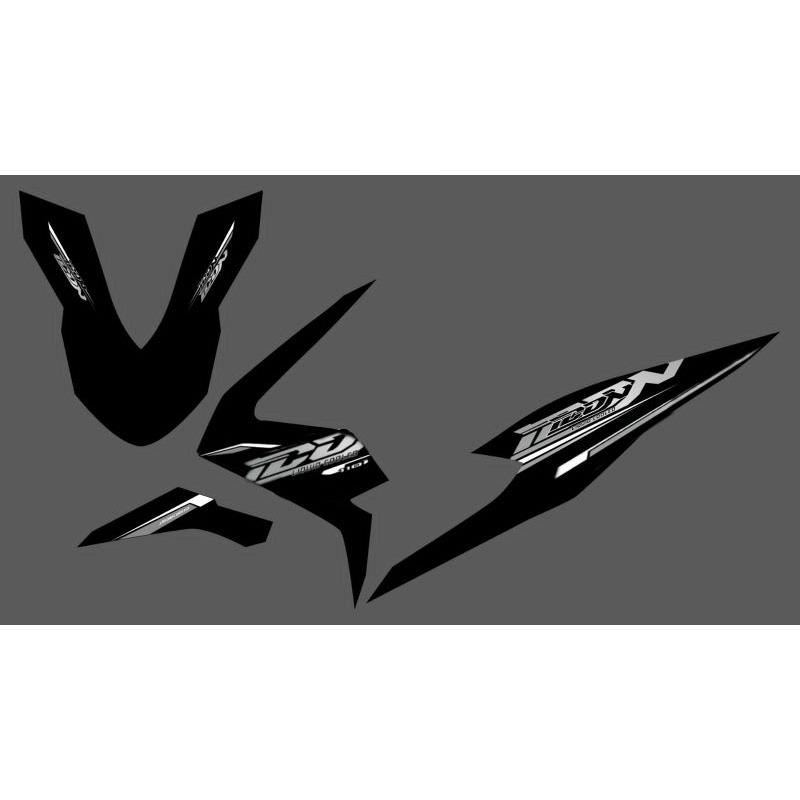 Jual STRIPING STICKER TRANSPARAN HONDA BEAT DELUXE DESAIN VND TERBARU ...