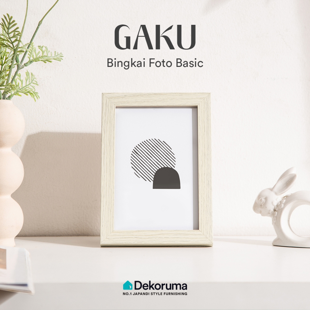 Jual Dekoruma GAKU Bingkai Foto Basic 4R 10 x 15 cm | Shopee Indonesia